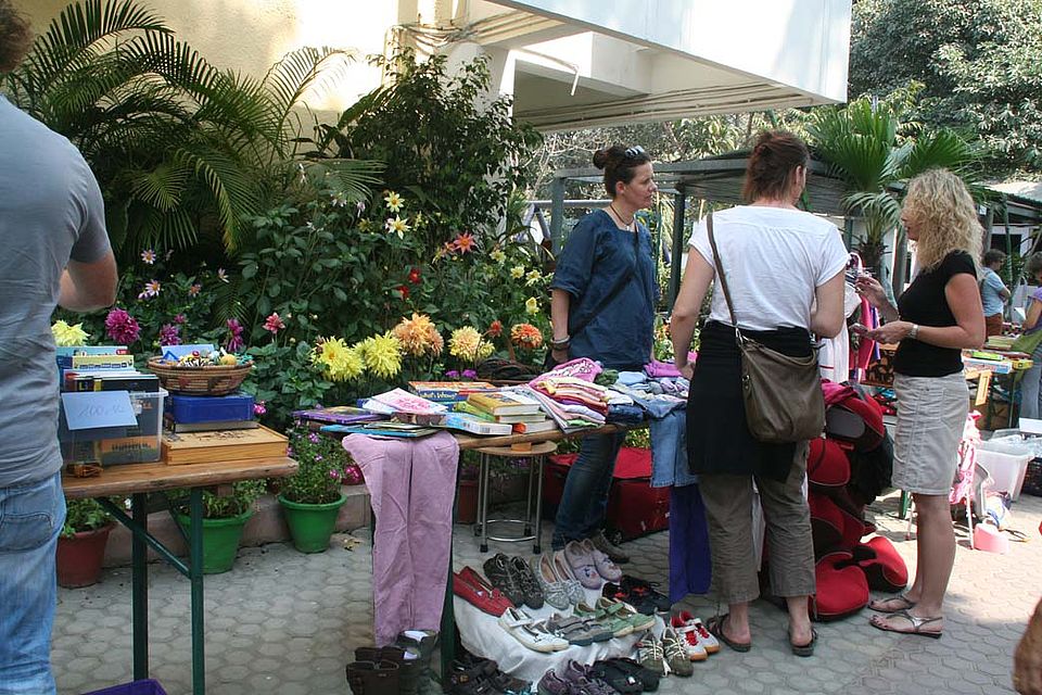 DSND-Flohmarkt: Deutsche Schule new Delhi